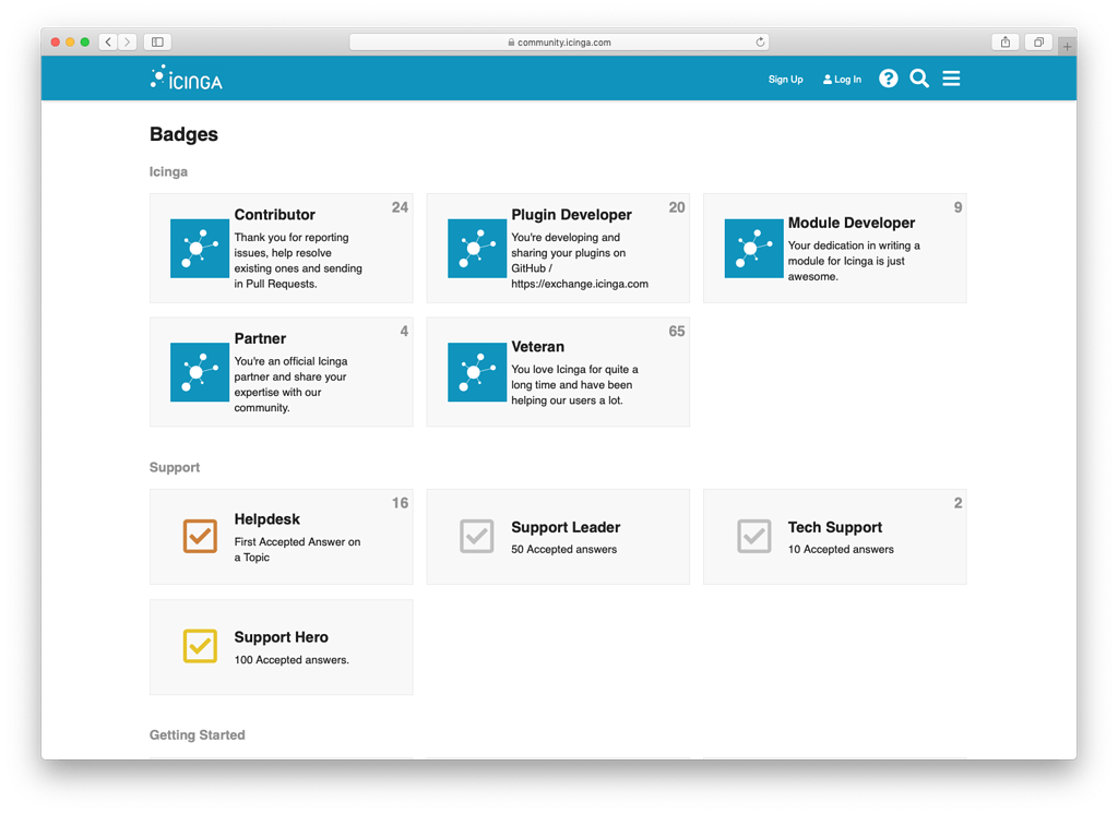 Honoring your community work - Icinga Badges all the way - Events and ...