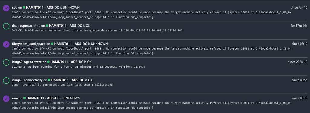 No Connection Could Be Made Because The Target Machine Actively Refused It Service Monitoring