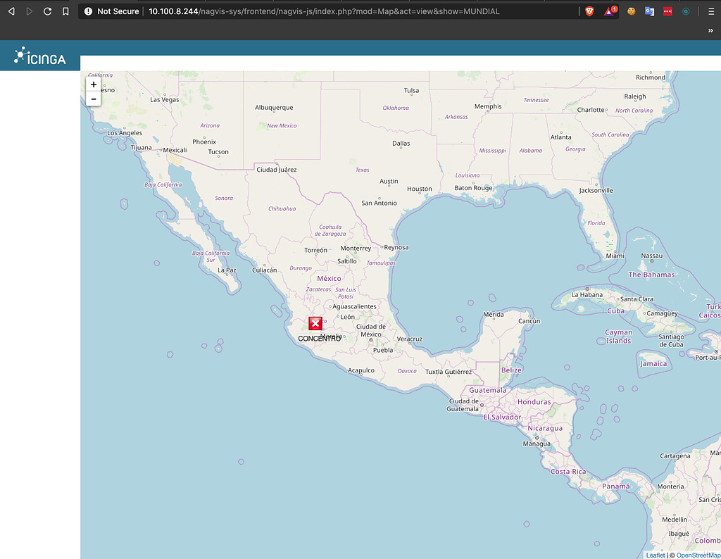 Icinga Dashboard disappears when showing NagVis Maps - Icinga Web ...