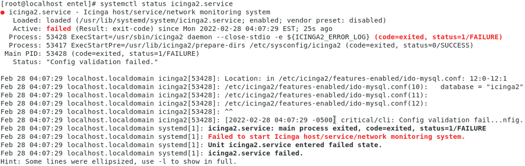 Installation of Icinga2 - Icinga 2 - Icinga Community