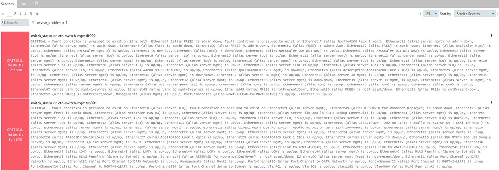 Shrink & spoiler large service check plugin output - Icinga Web - Icinga Community