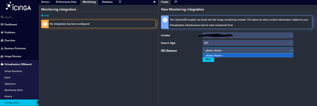 Hook vsphere monitoring integration into icingadb backend - Icinga DB - Icinga Community