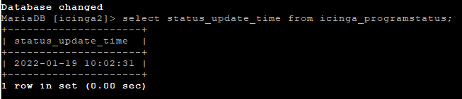Backend icinga is not running Error - Icinga 2 - Icinga Community